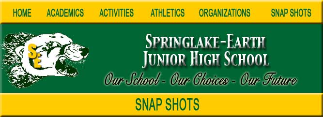 Springlake-Earth Junior High | Snap Shots