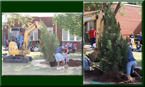 Springlake-Earth Elementary | Tree Planting