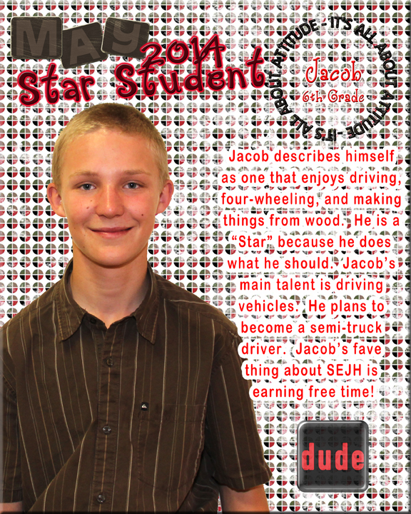 Springlake-Earth Junior High School | May Stars