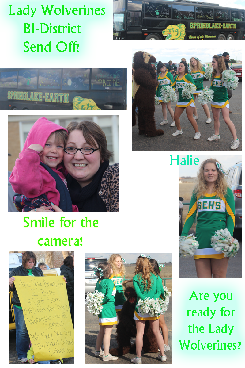 Springlake-Earth High School | Lady Wolverines Bi-District Send Off