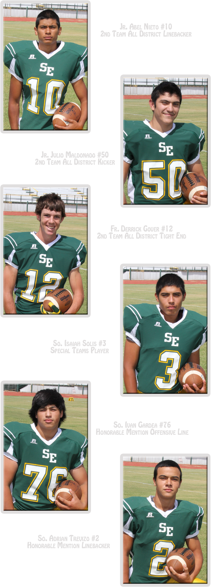 Springlake-Earth High School | Football Post Season Honors