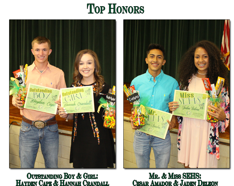 Springlake-Earth High School | SEHS Awards Assembly