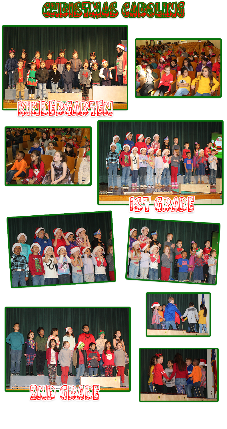 Springlake-Earth Elementary| Christmas Caroling
