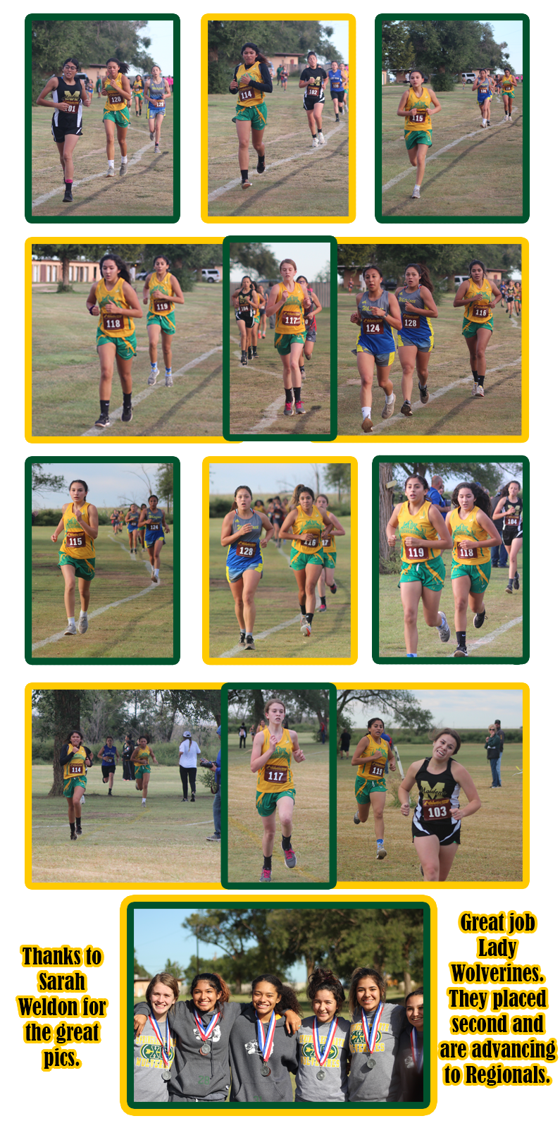 Springlake-Earth High School | Varsity Girls District XC