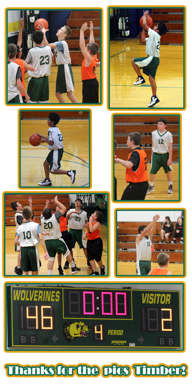 Springlake-Earth Junior High School | SEJH Boys B vs Laz
