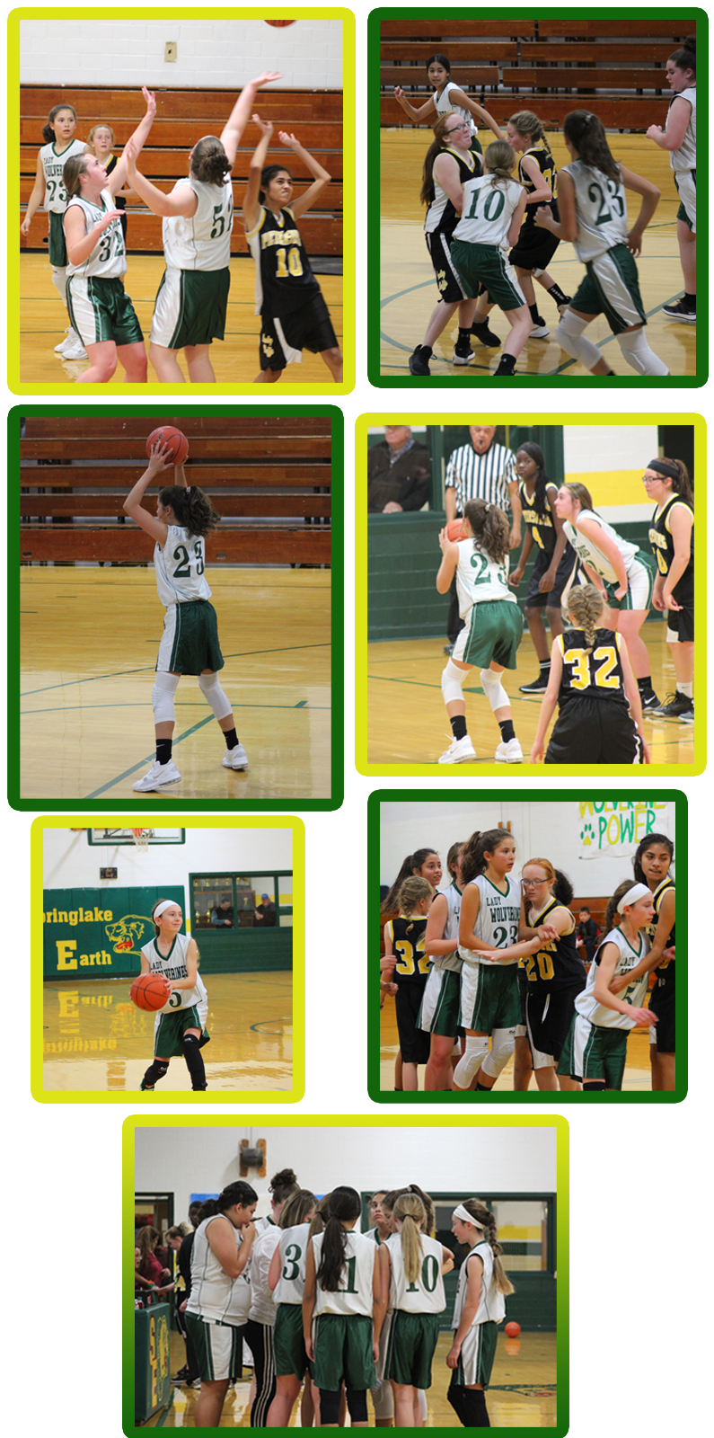 Springlake-Earth Junior High School | JH Girls A vs Petersburg
