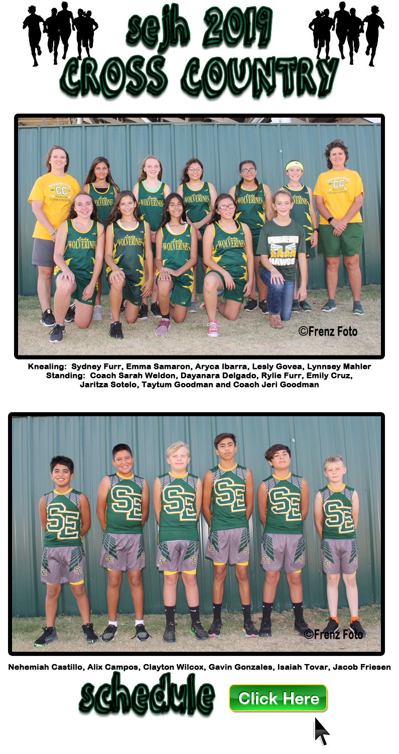 Springlake-Earth Junior High School | SEJH Cross Country Home