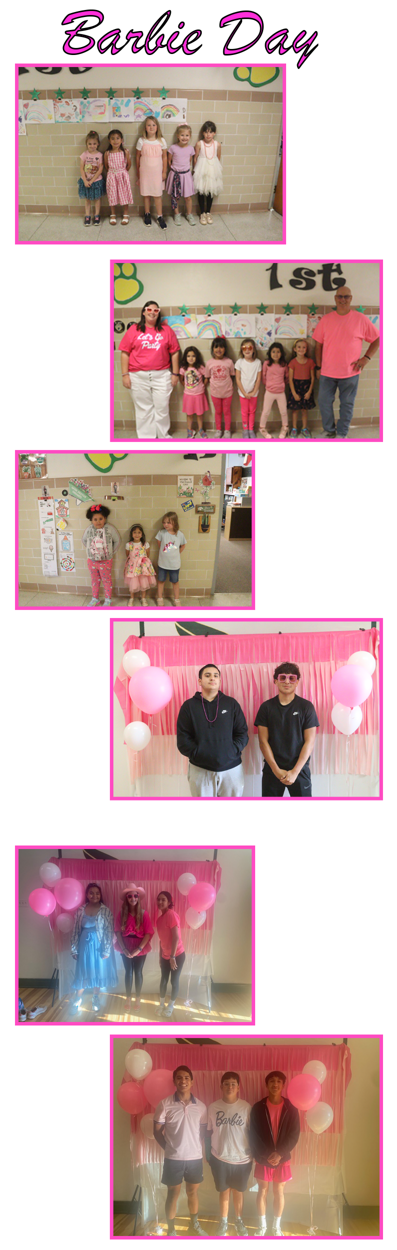 Springlake-Earth High School | Barbie Day