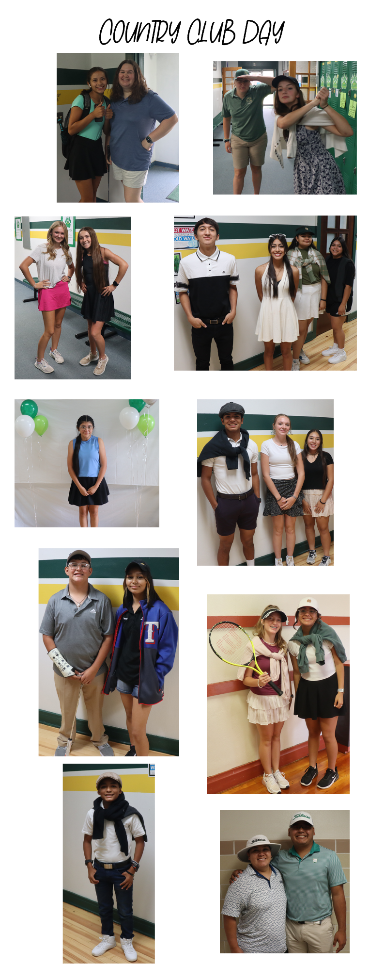 Springlake-Earth High School | Country Club Day