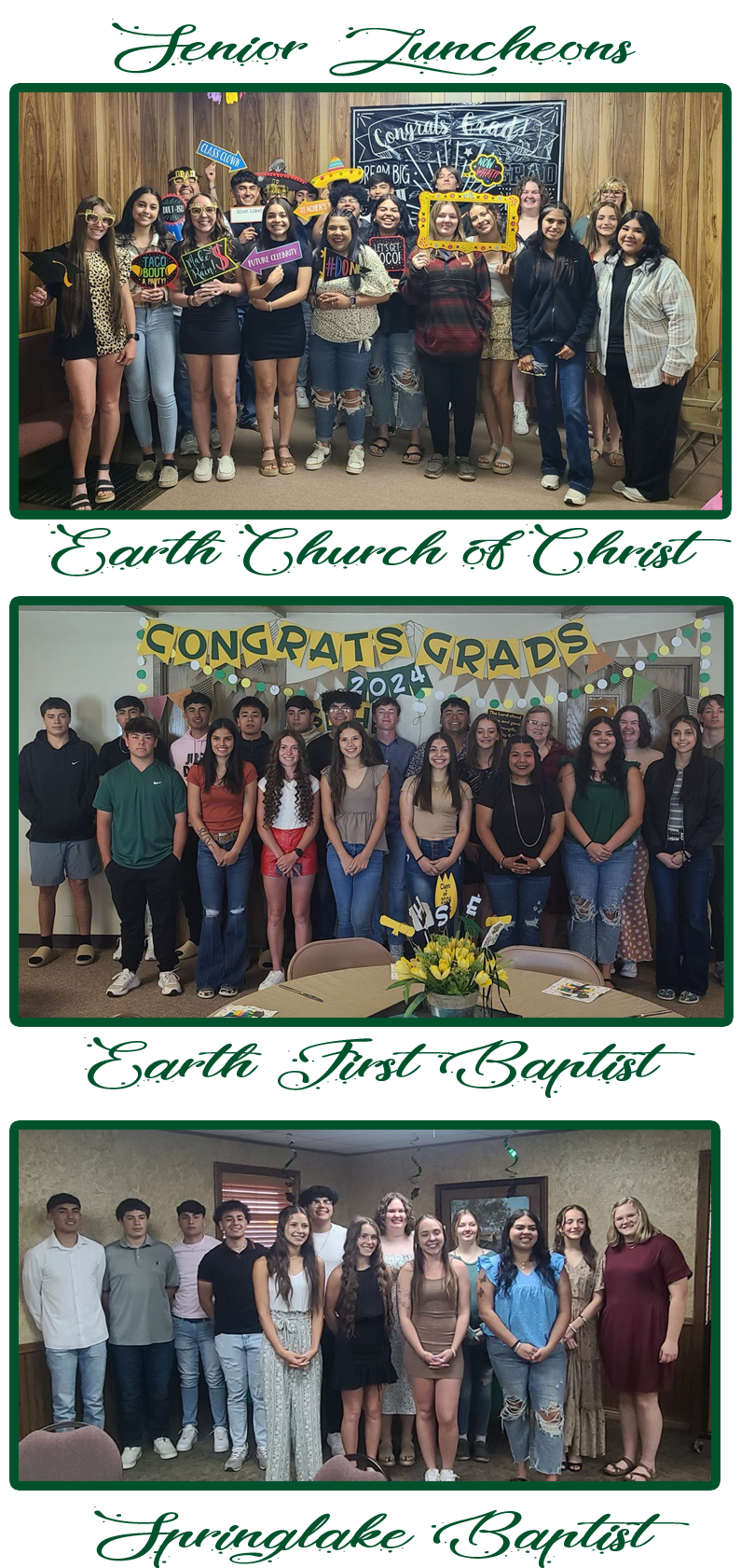 Springlake-Earth High School | Lynnsey Mahler SPC Graduation
