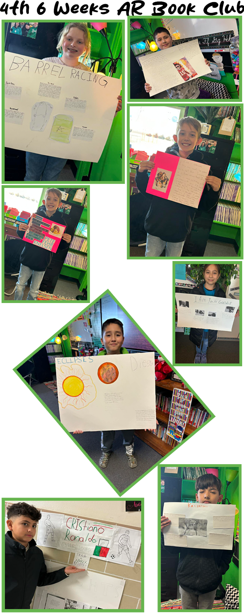 Springlake-Earth High School | 4th 6 Weeks Book club